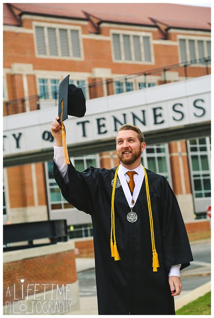 Jason Graduates UT | Knoxville TN Photographer | A Lifetime Photography